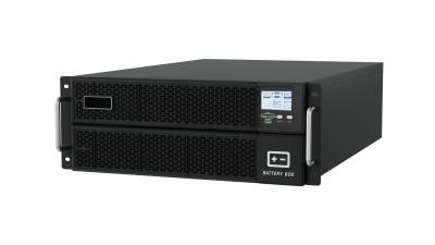 China 6kVA 10kVA 1/1 Single Phase Rack Mountable UPS Power Supply Online Double Conversion for sale