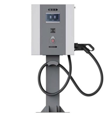 China Column Design DC Fast Charger For EV , 20kW 30kW 40kW Electric Vehicle DC Charger for sale