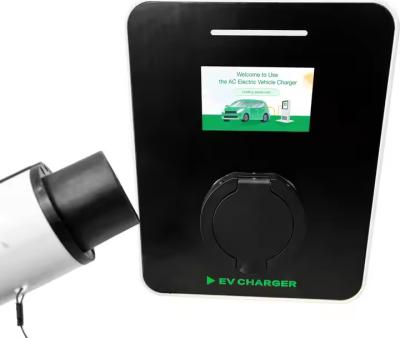 China Residential Use Wall Mounted EV Charging Station Charger IP55 Protection Level for sale