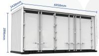 China Air Cooled Containerized Battery Energy Storage System 3290KWH Box Type for sale