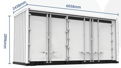China Air Cooled Containerized Battery Energy Storage System 3290KWH Box Type for sale