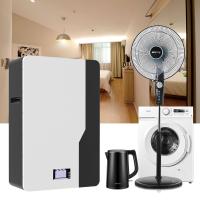 China 51.2V 100Ah 200Ah Wall Mounted Energy Storage Lithium Ion Lifepo4 Battery for sale