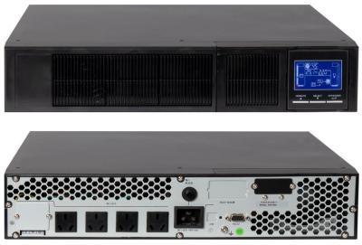 China 1-10kVA Rack Mount UPS High Efficiency 98.5% PF0.8 or PF1.0 for sale