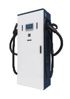 China 60KW DC Fast Charger with IP54 Protection and Dual Connectors for Electric Vehicles for sale