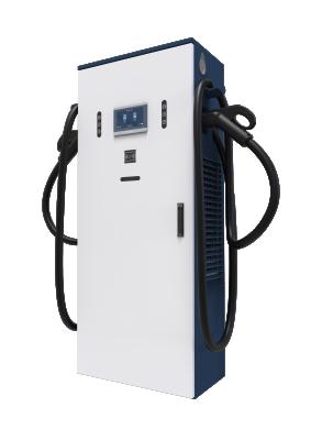 China 60KW DC Fast Charger with IP54 Protection and Dual Connectors for Electric Vehicles for sale