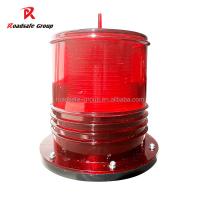 China Solar Rechargeable Marine Navigation Light IP68 Waterproof PC Flashing Beacon LED Marine Signal Warning Light for sale