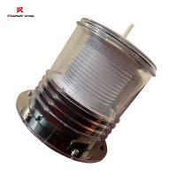 China Solar Rechargeable Marine Navigation Light IP68 Waterproof PC Flashing Beacon LED Marine Signal Warning Light for sale