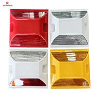 China ABS Plastic Reflective Road Stud with Double Reflector Traffic Safety Road Marker for Highway for sale
