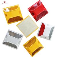 China 100*100*20mm plastic cat eye reflective pavement marker traffic road stud for sale