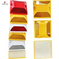 China ABS Plastic Reflective Road Stud with Double Reflector Traffic Safety Road Marker for Highway for sale