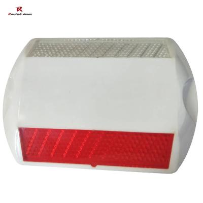 China 115x80x17mm High Visibility Reflective Raised Markers ABS Road Stud for Chile Filled with Sand Studs for sale