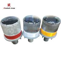 China Solar Powered LED Roadside Safety Lights Traffic Warning Signal Light For Traffic Cone for sale