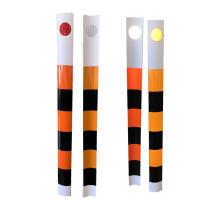 China PVC Flexible Reflective traffic warning road delineator post roadside bollards for sale