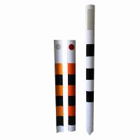 China PVC Flexible Reflective traffic warning road delineator post roadside bollards for sale