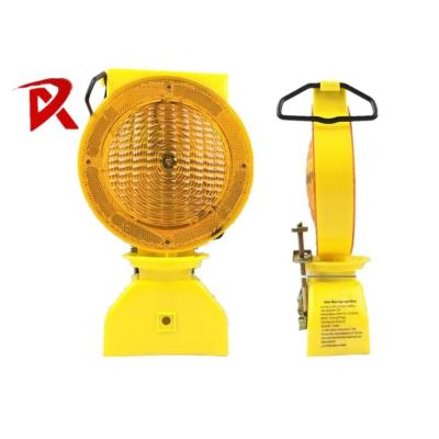 China LED Traffic Warning Light Solar Flashing for sale