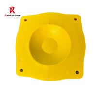 China Durable ABS Plastic Traffic Road Stud Reflector Yellow Cat Eye Raised Pavement Marker for Roadway Construction for sale
