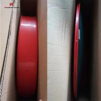 China Clear 180° Orange 35cm 45cm 80cm 60cm PC Plastic Traffic Outdoor Indoor Pole Mount Large Mirrors Convex  Road Mirror for sale