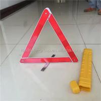 China Roadsafe 43cm ABS+PMMA Warning Triangle Red Emergency Sign for Traffic Safety for sale
