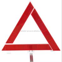 China PP Driveway Foldable Warning Triangle Emergency Safety Triangles For Trucks for sale