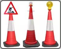China Construction Car Parking Cones 39in 100cm Reflective PE Custom Safety Cones for sale