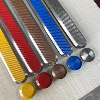 China Coating Stainless Steel Color Red Directional Tactile Pavers Ss316 Ss304 Tactile Attention Indicator tactile stud for sale