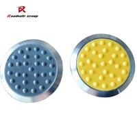 China SS304 SS316 Road Stud Tactile Indicator Studs PP Surface Stainless Steel Tactile Studs Anti Slip for sale