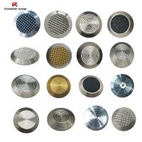 China 304 Stainless Steel Stud Blind Tie Bar Guide Blind Tie Anti Slip Diamond Surface Tactile Indicator Stud for sale