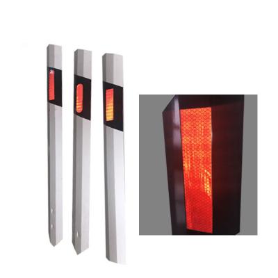 China Manufacturer's Flexible Delineator Posts Warning Reflective Traffic Guardrail Road Delineator Post  for Traffic Safety Warning for sale