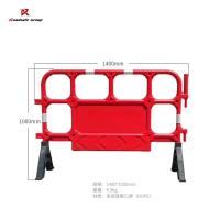 China Road Construction High Quality Plastic Fence Three Holes Traffic Security Barrier Use For Lane Separation for sale