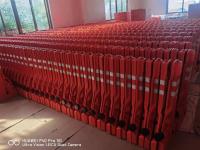 China 230cm Traffic Barrier Fence Road Warning High Quality white Yellow Red Plastic Connecting Barriers For Road Construction Temperary Uasage for sale