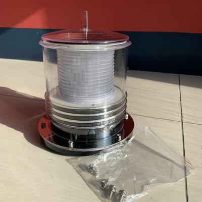 China Barge Boat Solar Warning Light Marine Navigation Light for sale
