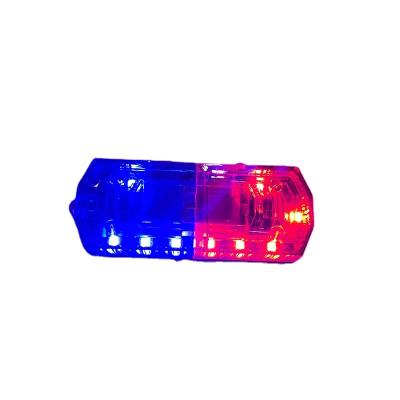China Red And Blue Shell Shoulder Flashing Led Security Light LED Beacon Warning Lights for sale