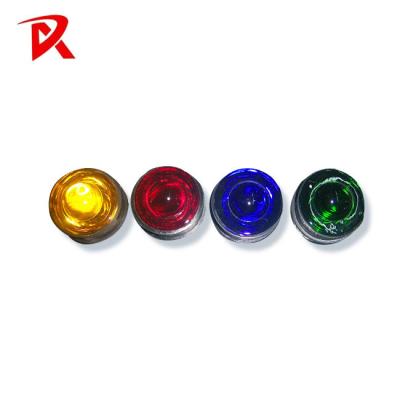 China Reflective ABS Double Reflector Road Studs With Screw For Guardrail for sale
