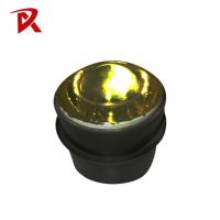 China 360 Degree Reflective Glass Road Stud Tempered Cat Eye Road Stud for Highway and Landscape Pathway Safety for sale