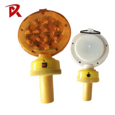 China ROADSAFE Battery Powered Traffic Warning Safety Flashing Barricade Warning Light for sale