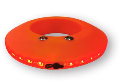China Led Road Cone Topper Recharged Flashing Light For Safety for sale