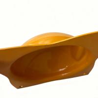 China Iron  Material Road Stud Steel Amber Yellow Coating 65mm Height Enhanced Road Safety Raised Studs for sale