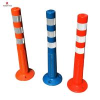 China 75cm Orange PU Flexible Warning Post with Reflective Tape Traffic Delineator Marker Post for Parking Lot
No reviews yet for sale