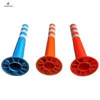 China 75cm Orange PU Flexible Warning Post with Reflective Tape Traffic Delineator Marker Post for Parking Lot
No reviews yet for sale