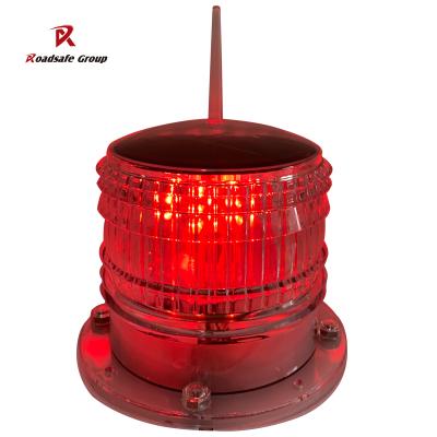 China Dia150mm*H180mm Flashing Rechargeable Solar Road Lights Traffic Marine Magnetic Led Flashing Lights Barricade Light for sale
