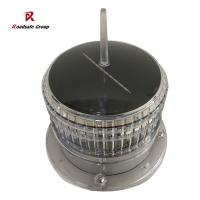 China Dia150mm*H180mm Flashing Rechargeable Solar Road Lights Traffic Marine Magnetic Led Flashing Lights Barricade Light for sale