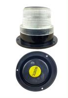China 132mm *110mm Car Magnetic Lamp Beacon Blinkers Flashing Lights Solar Marine Nautical Lights LED Warning / Price Yellow Light for sale