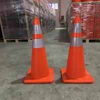 China ROADSAFE Traffic Safety Cone PVC Cone Traffic Flexible Orange Cone for sale