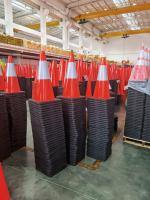 China High Visibility Reflective Film Traffic Cone for Construction Site for sale