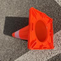 China Virgin PVC Traffic Cone for Traffic Management with Lightweight Design and High Visibility for sale