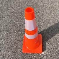 China Virgin PVC Traffic Cone for Traffic Management with Lightweight Design and High Visibility for sale