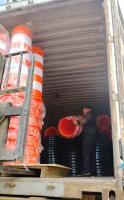 China ROADSAFE 1090mm Traffic Barrel with light for Uruguay Market Roadway Safety Barrier for sale