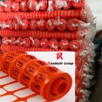 China Peru Market 100% Road HDPE Orange Red High-visibility Road Barrier Safety Fence Net for Traffic Control and Construction Zones for sale
