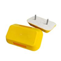 China 250x150x50mm ABS Road Stud with 2 Pins Legs Cat Eye Big Size Raised Pavement Marker for sale