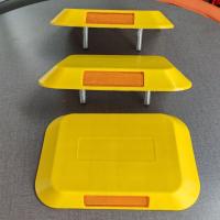 China 250x150x50mm ABS Road Stud with 2 Pins Legs Cat Eye Big Size Raised Pavement Marker for sale